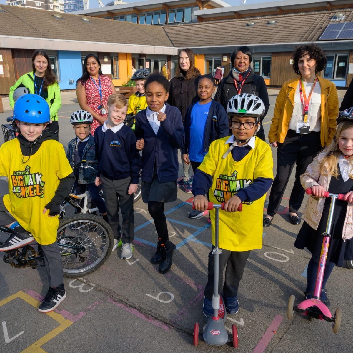 Curwen Primary School - The Sustrans Big Walk & Wheel