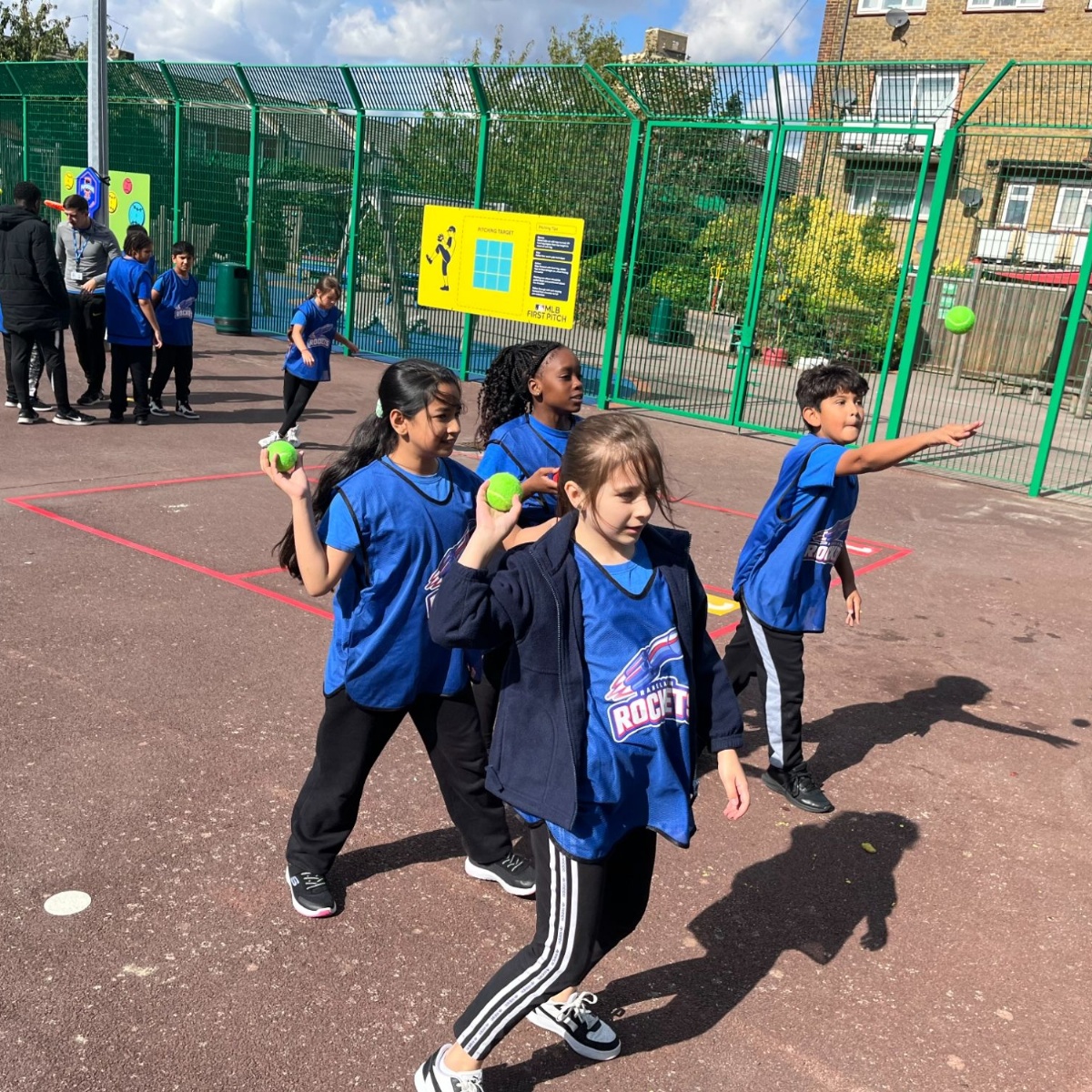 Curwen Primary School - Baseball Festival